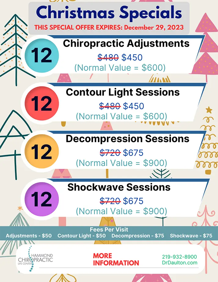 Current Patient Specials - Hammond Chiropractic Life Center
